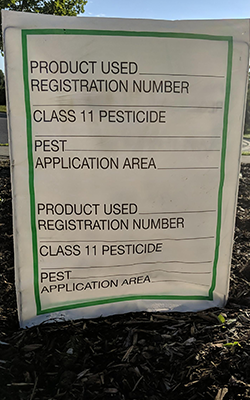 What Does Your Pesticide Lawn Sign Mean? - TLC Landscaping Design & Pools